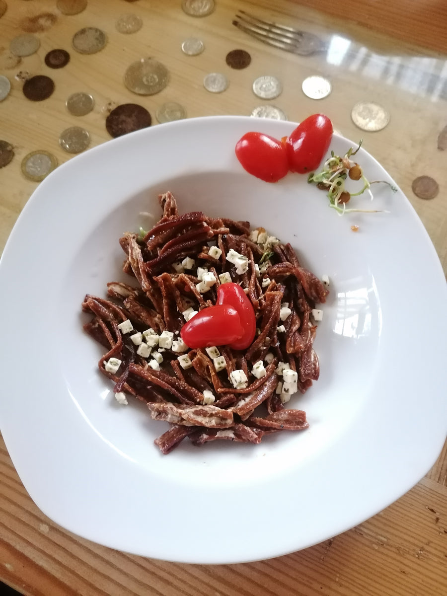 Blitztomatenpasta mit Käsesauce – Beneto Foods