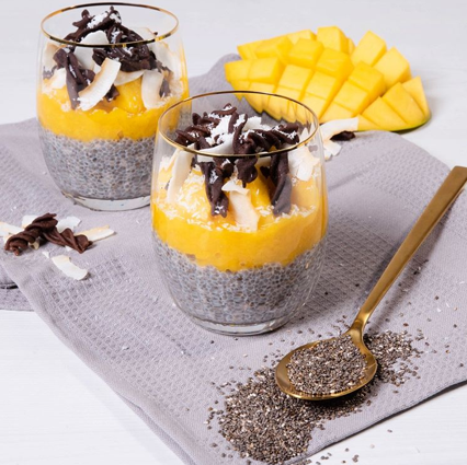 Chia-Mango Pudding – Beneto Foods
