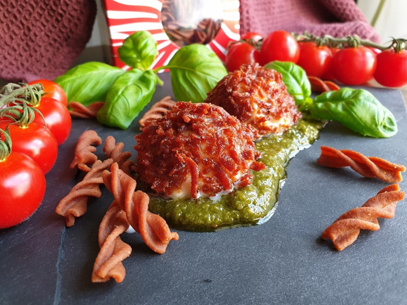 Beneto à la Caprese - frittierte Beneto Bällchen – Beneto Foods