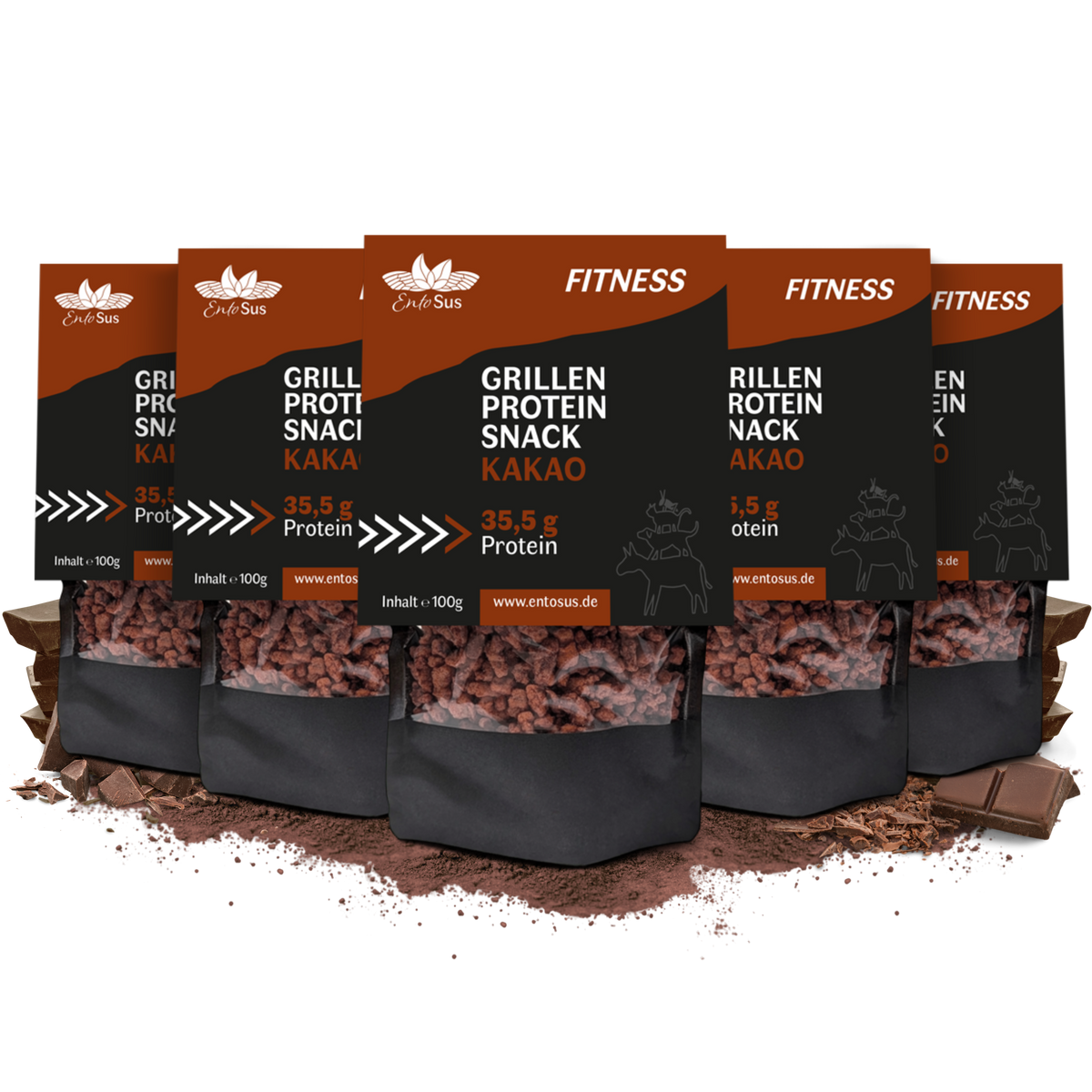 Grillen Protein Snack Kakao – Beneto Foods