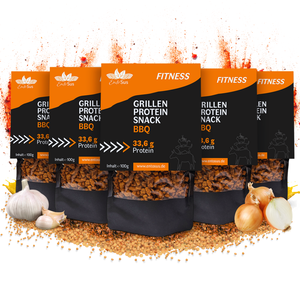 Grillen Protein Snack BBQ – Beneto Foods