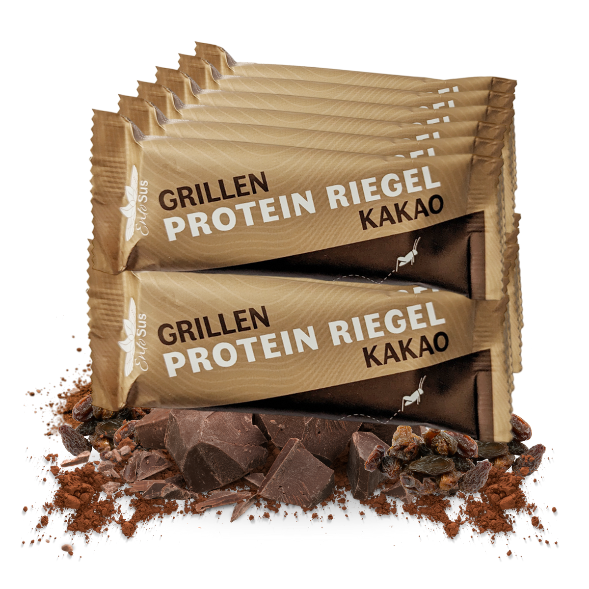 Grillen Protein Riegel Kakao – Beneto Foods