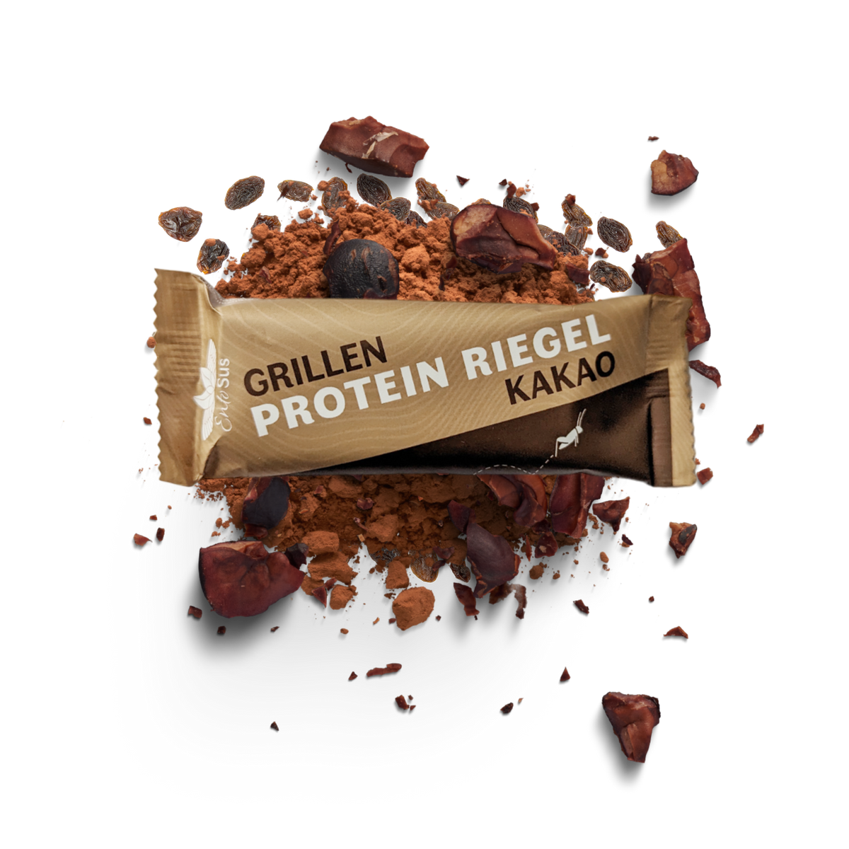 Grillen Protein Riegel Kakao – Beneto Foods
