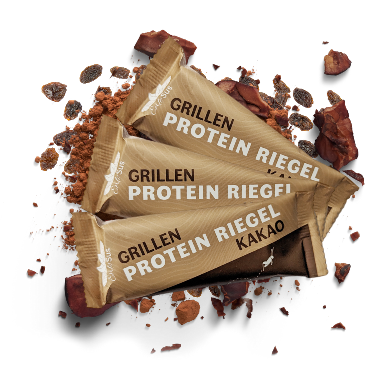 Grillen Protein Riegel Kakao – Beneto Foods